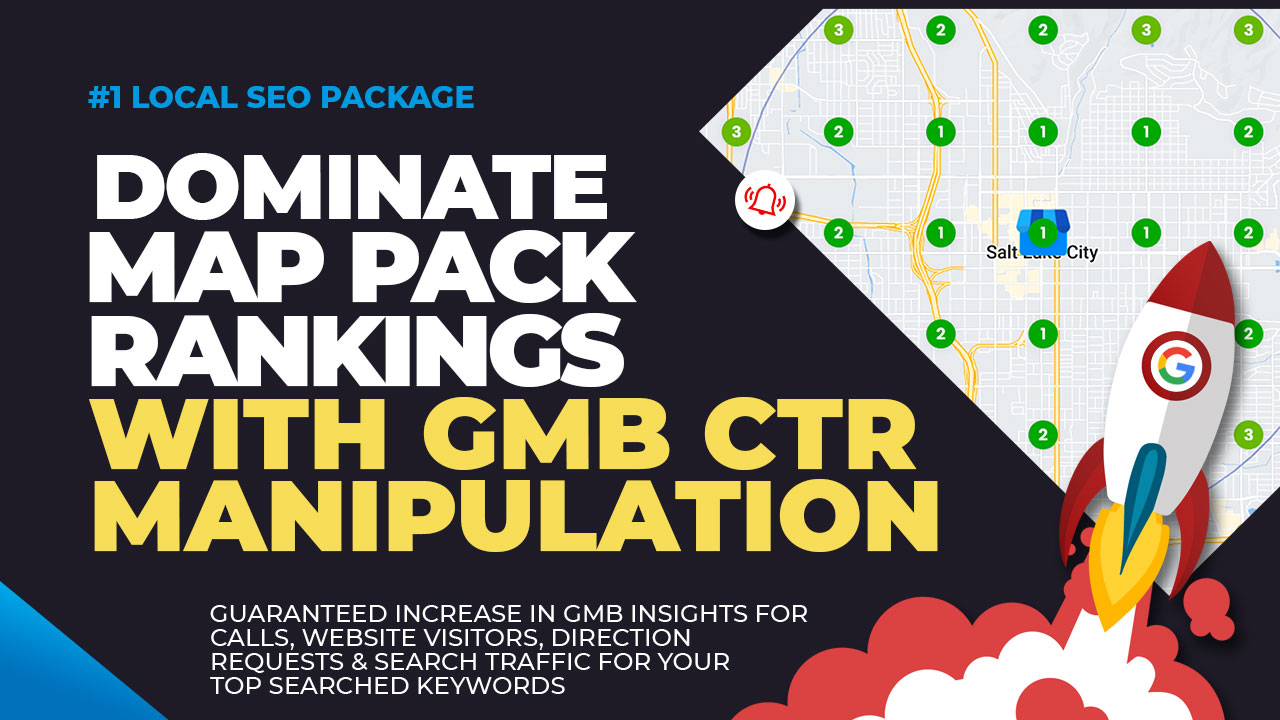 Map Pack Rankings With 4G CTR Manipulation | Legiit