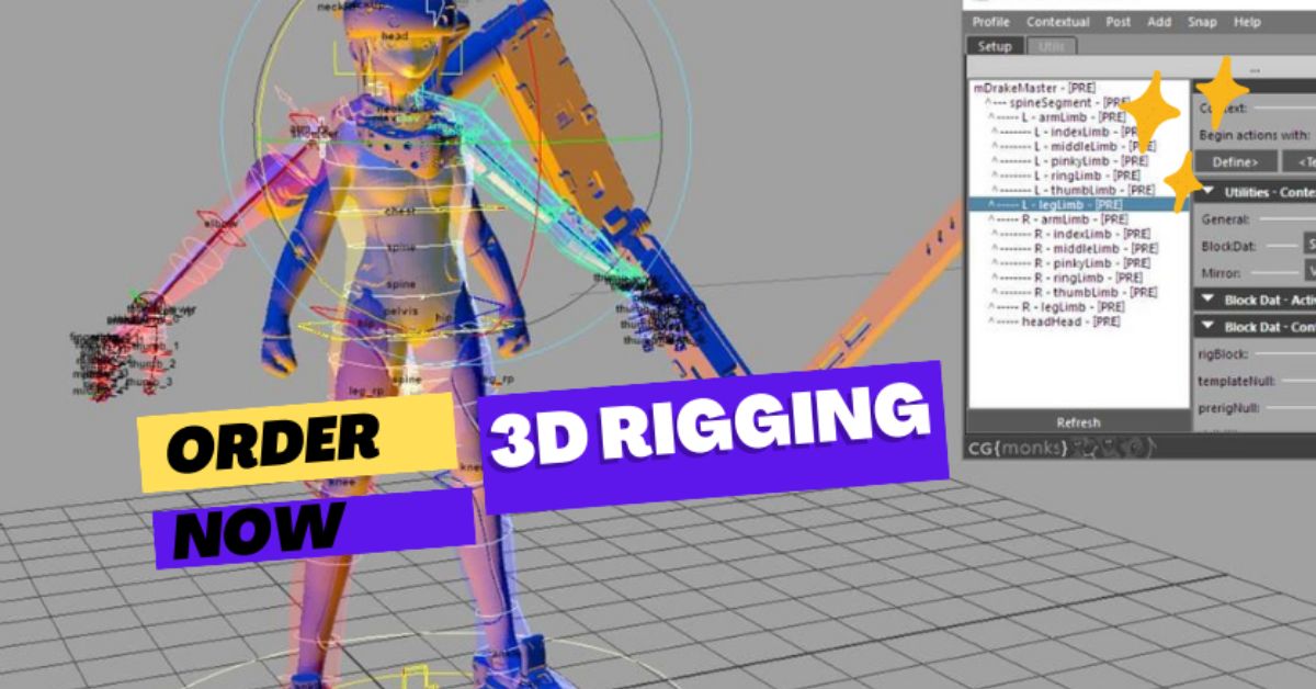 3d Character Rigging For You | Legiit