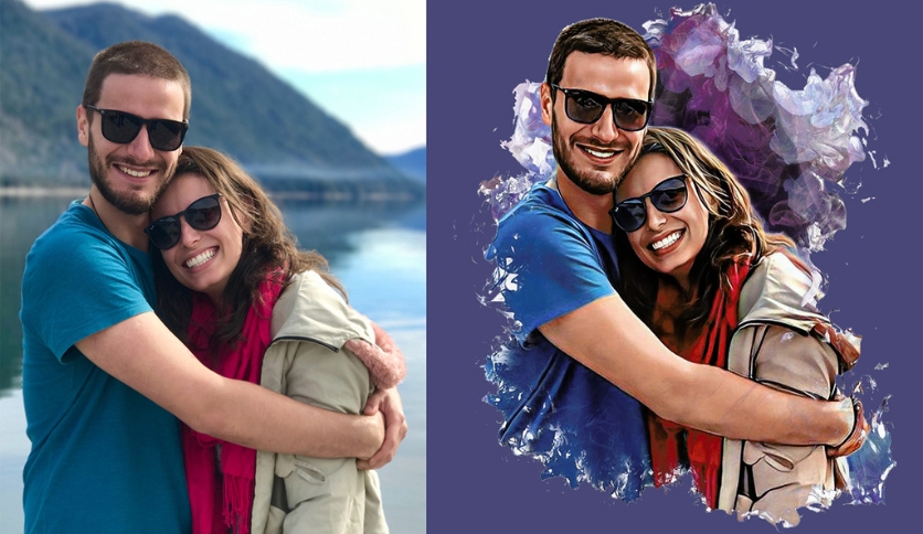 Create A Portrait Cartoon Effect Of Your Pic | Legiit