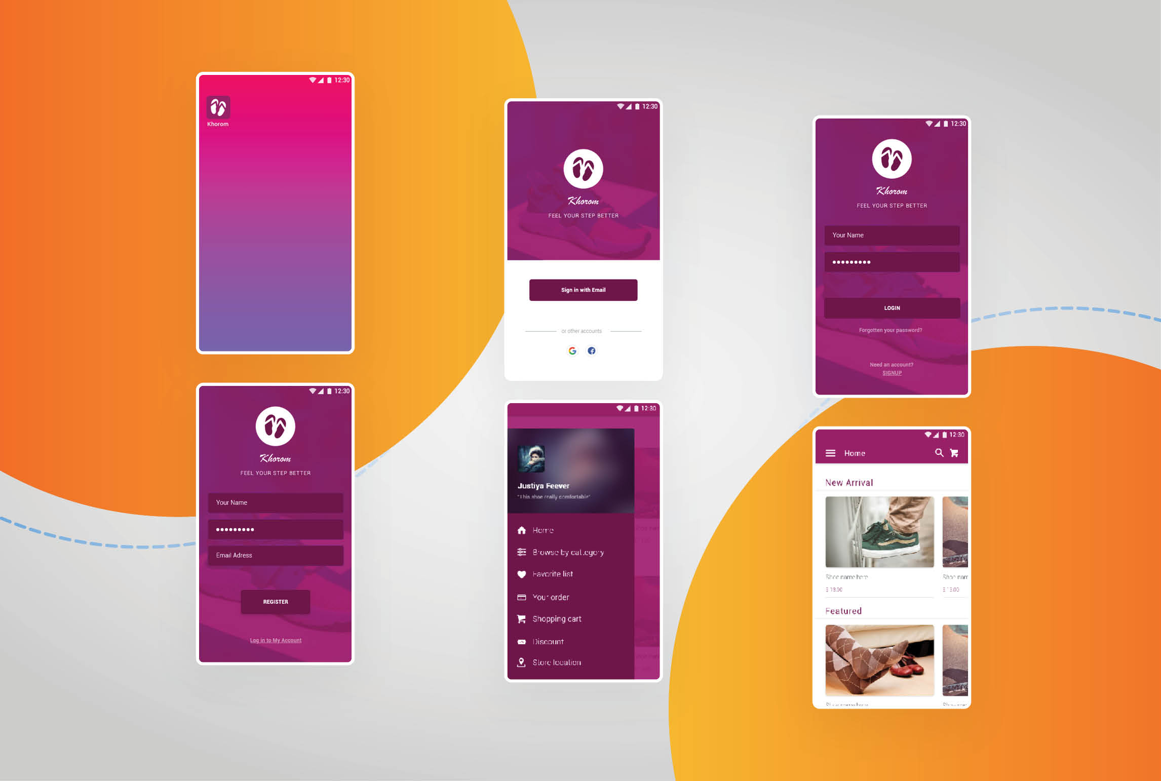I Can Do Ui Design For Mobile App With Interactive Phototype | Legiit