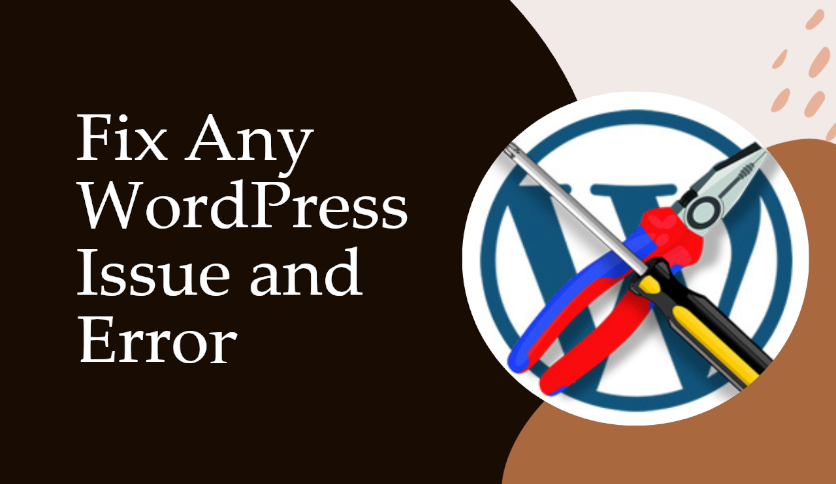 Fix Your Wordpress Issues Error Bugs And Others Legiit