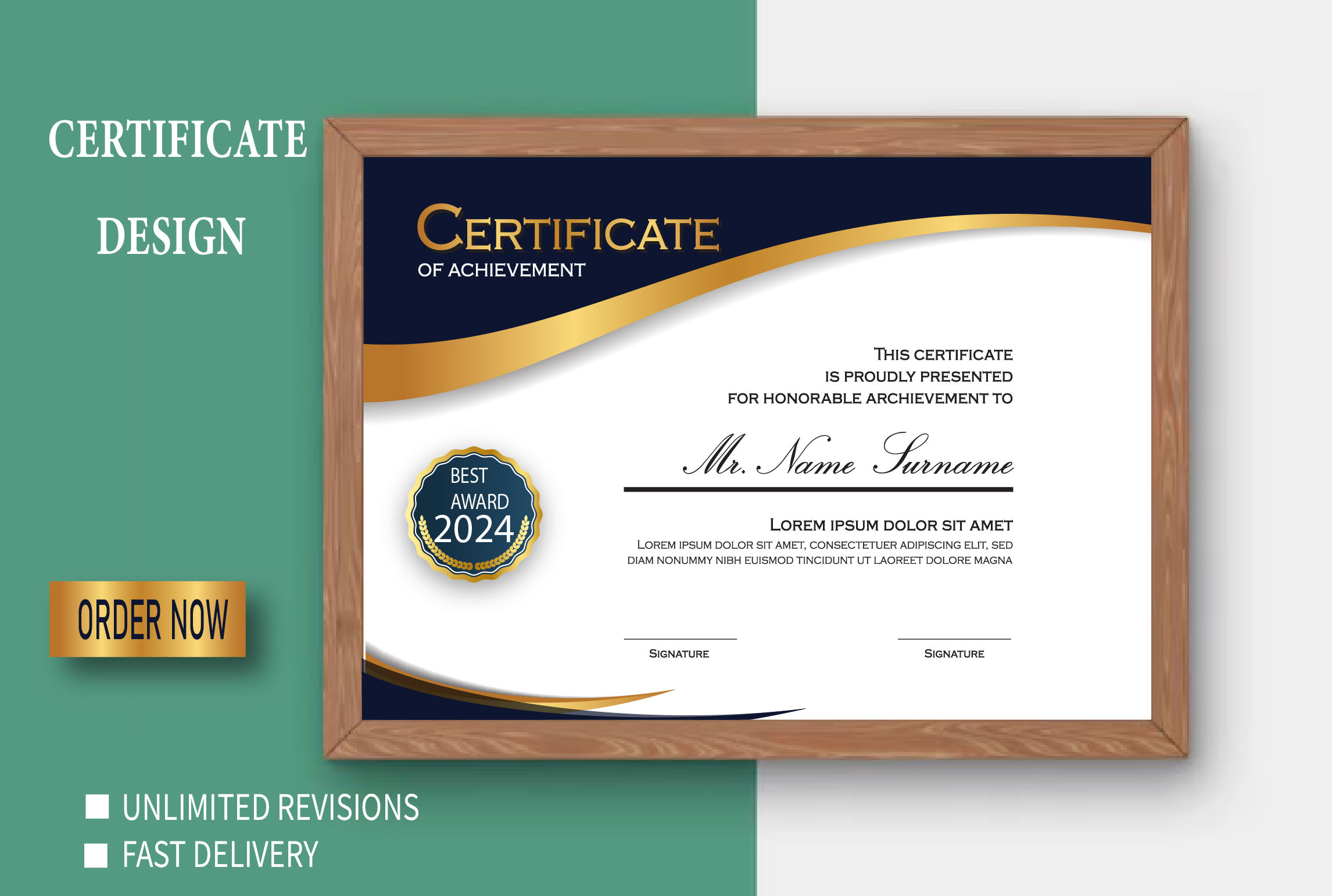 Professional Certificate Design | Legiit