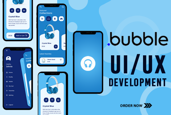 Create Bubble.io UI UX, Websites, And Fix Issues | Legiit