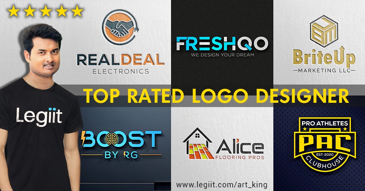 Modern Logo Design For Your Website Or Company | Legiit