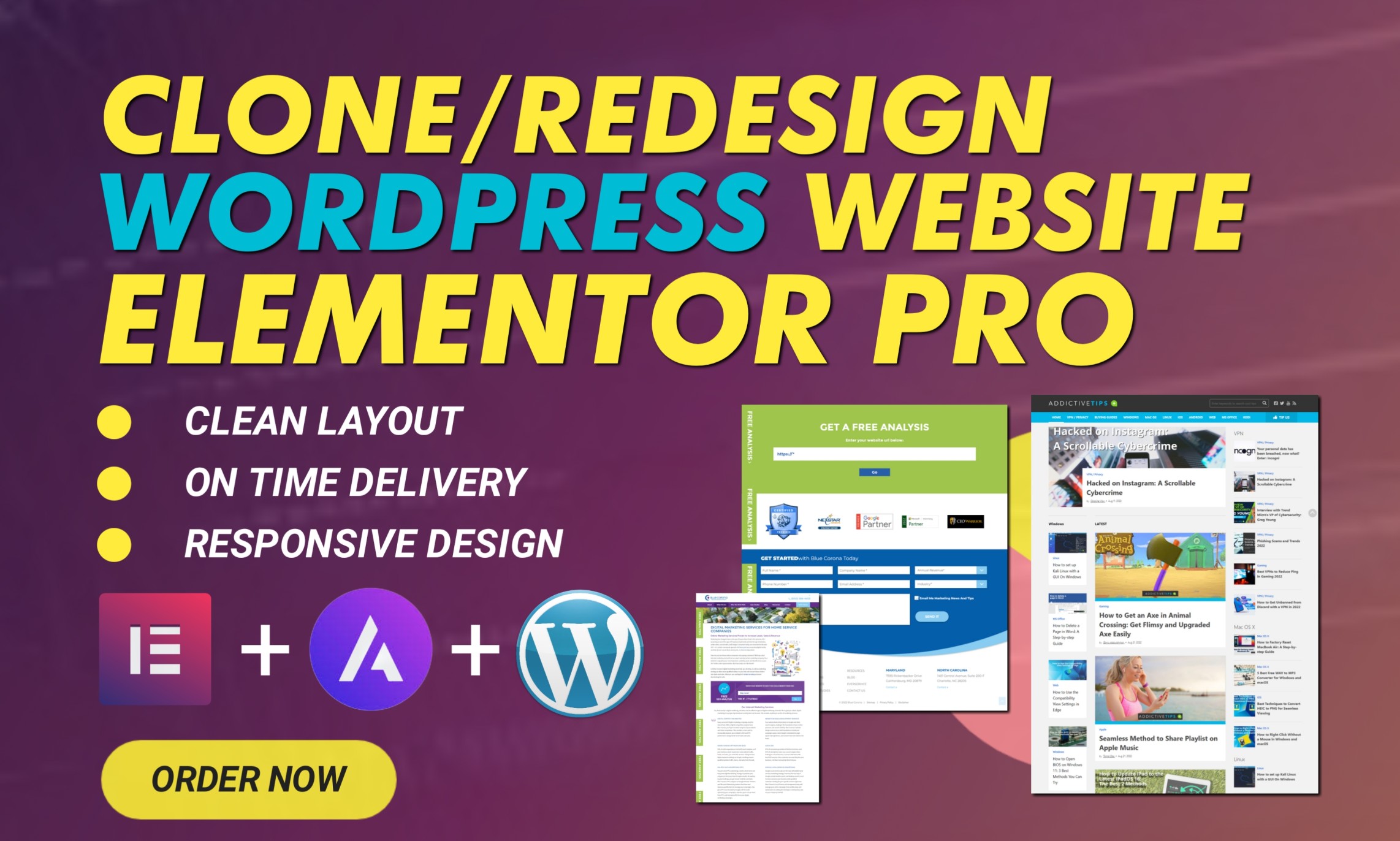 Design, Redesign, Copy Clone WordPress Website | Legiit Design, Redesign, Copy Clone WordPress Website | Legiit