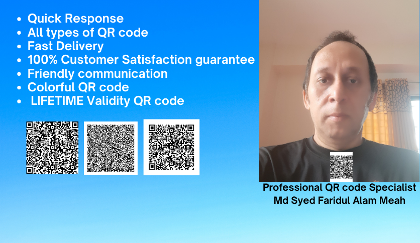 Create Attractive & Professional QR Codes | Legiit