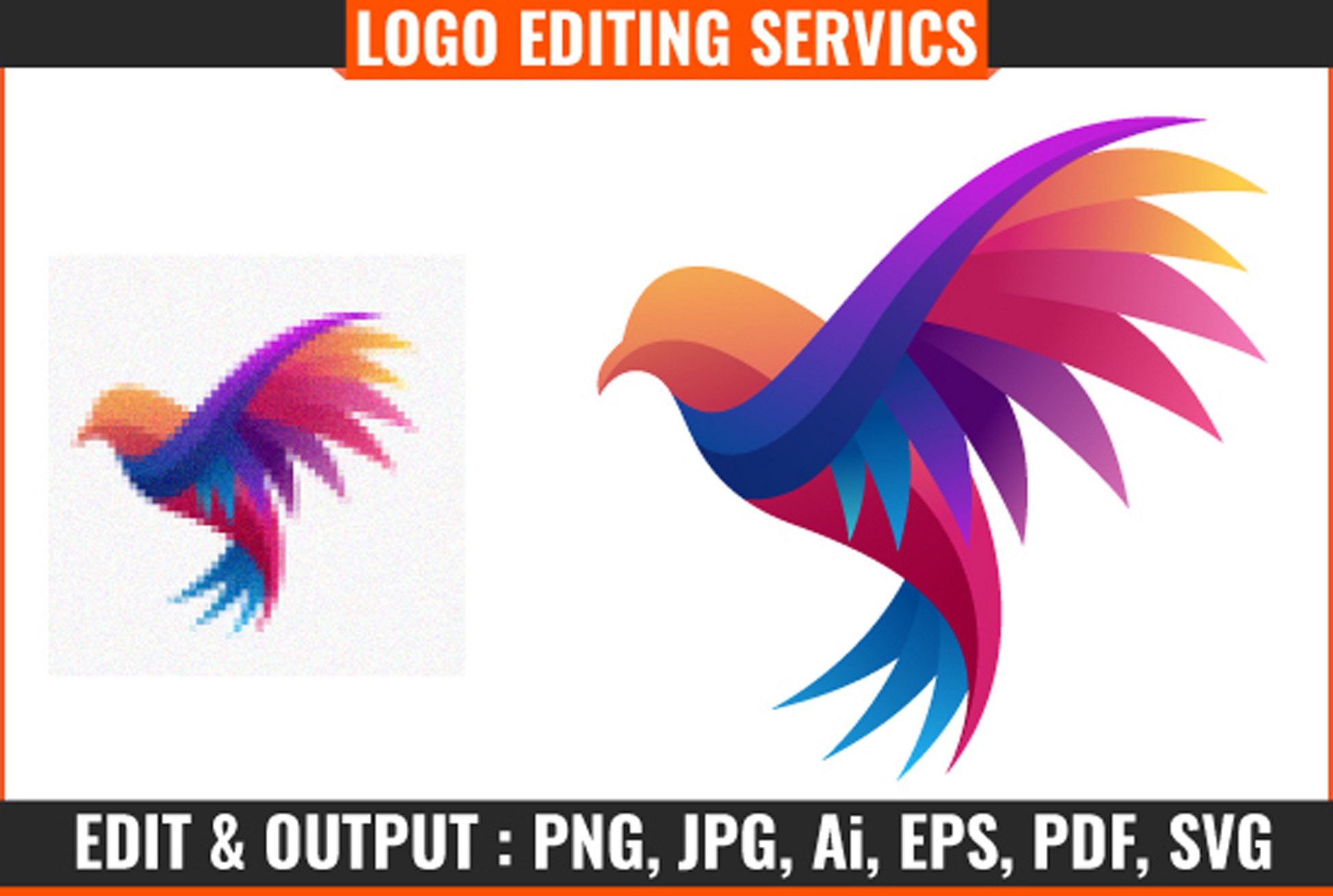 Redesign Edit Or Update Your Existing Logo | Legiit