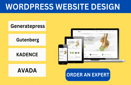 Design Of A Professional Wordpress Website | Legiit