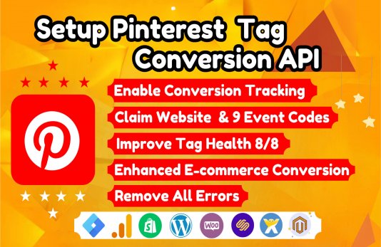 Setup Pinterest Tag Conversion API | Legiit
