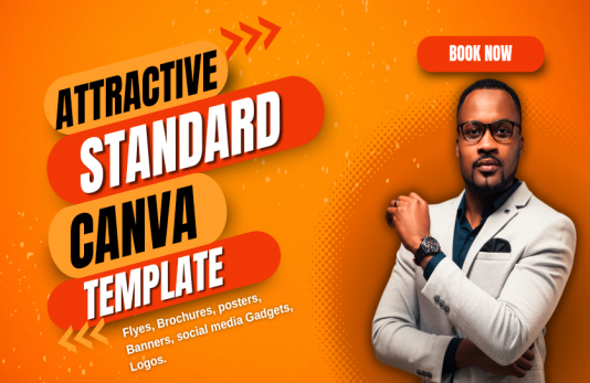 ATTRACTIVE STANDARD CANVA TEMPLATES | Legiit