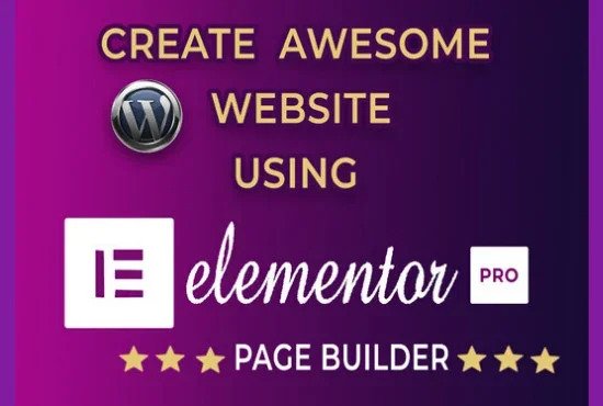 Design A Website Using Wordpress Elementor | Legiit