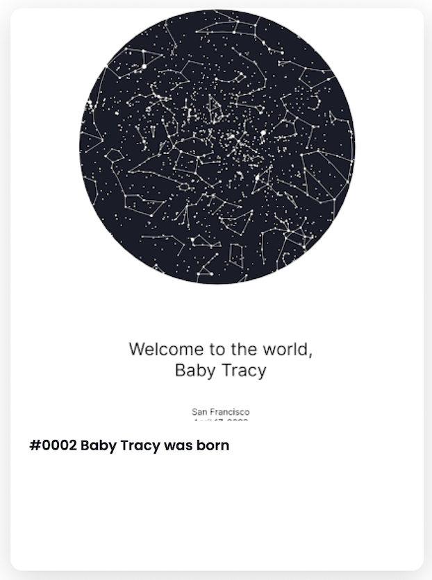 Create An Unique NFT With A StarChart Created From Your Location And Time | Legiit