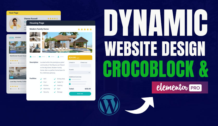 Create A Dynamic WordPress Website By Crocoblock | Legiit