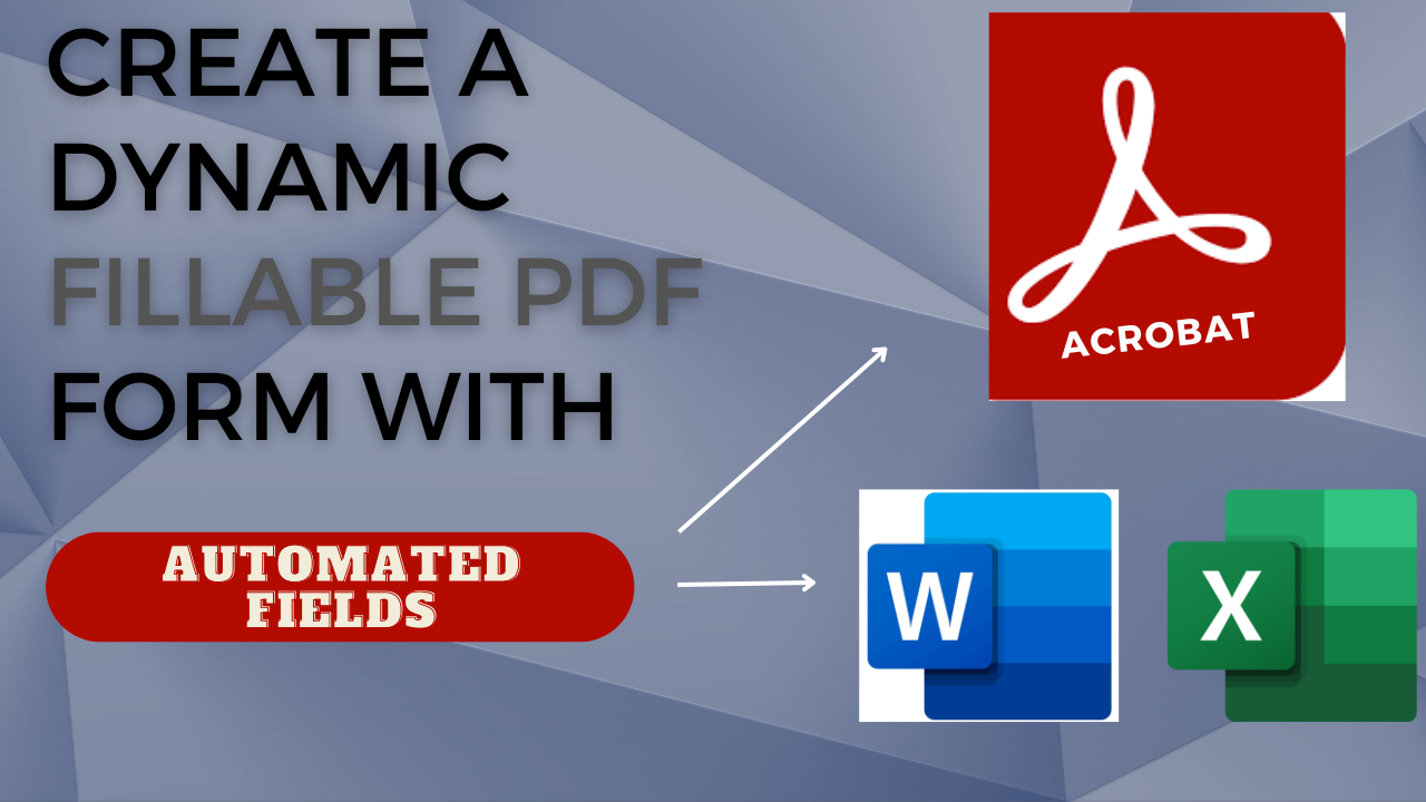 PDF Fillable Form In Adobe Acrobat With Automation | Legiit