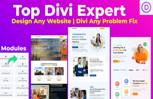 Divi Website Design, Divi Landing Page Design | Legiit