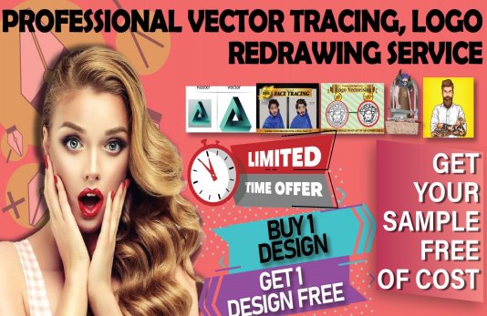 High-quality Vector Tracing, Redraw, Recreate Your Logo, And Image In One Hour | Legiit