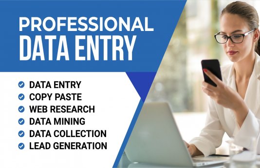 Professional Data Entry Specialist | Legiit