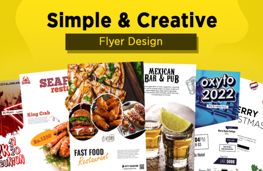 Simple & Creative Flyer Design | Legiit