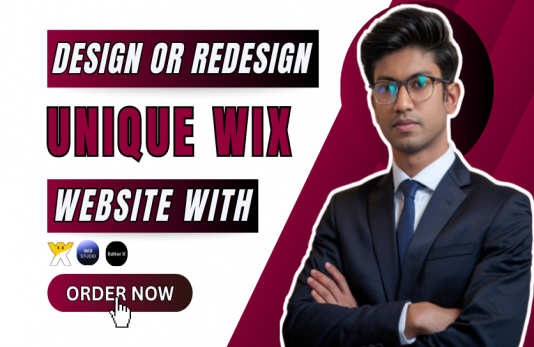 Design Or Redesign Unique Wix Website | Legiit