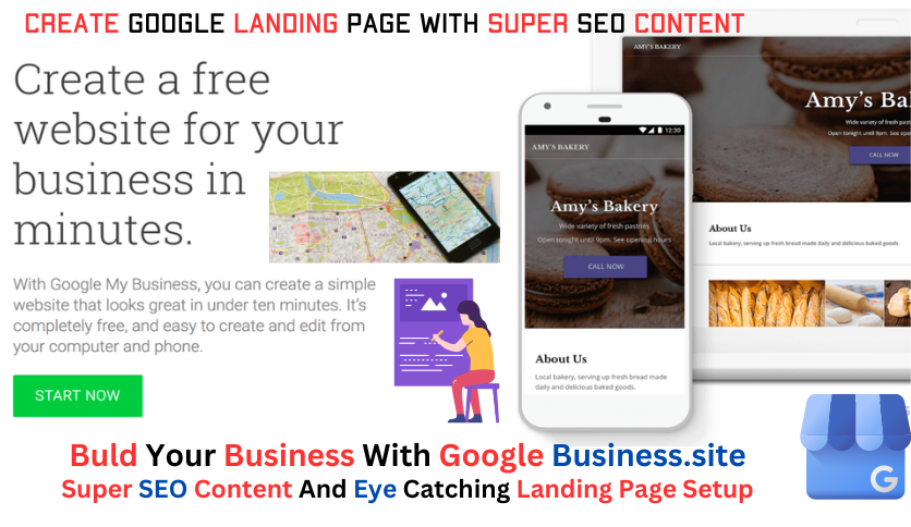 Setup Or Customize Google My Business Landing Page | Legiit