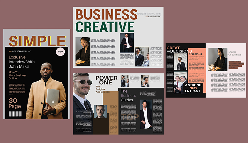 Design Any Magazine And Product , Cover Page | Legiit