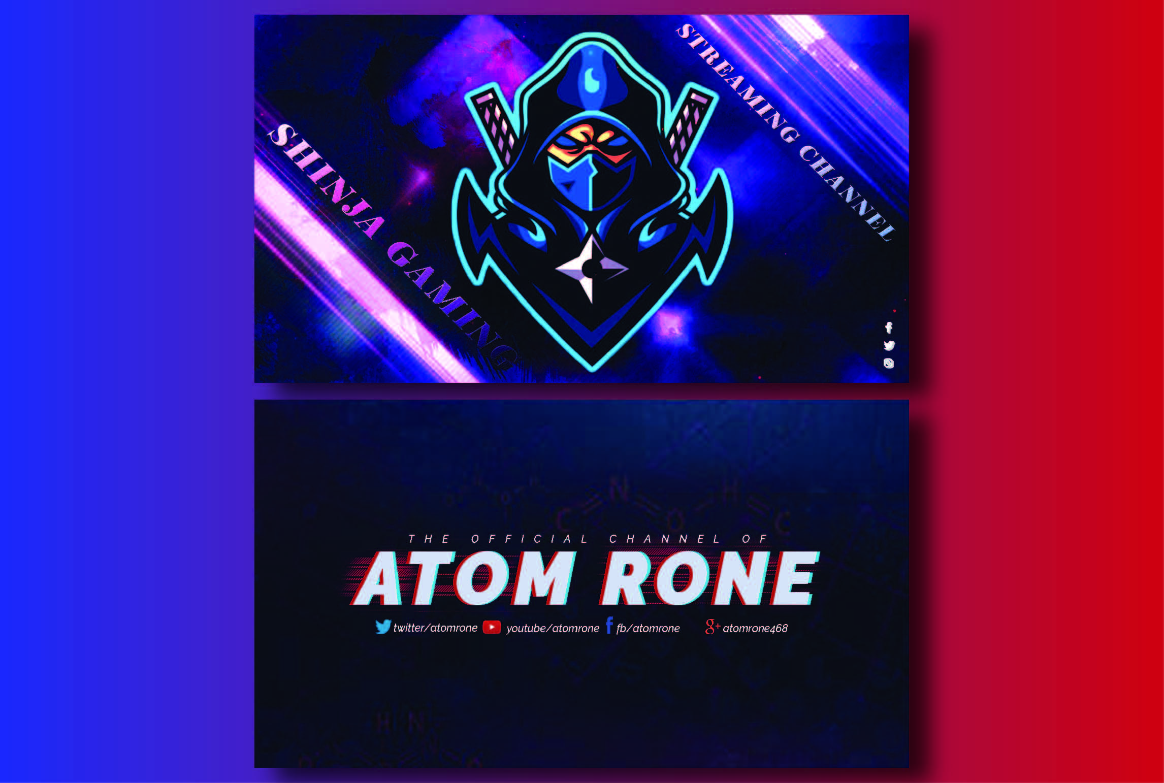 Design Youtube Banner, Twitch Banner, Facebook Banner, Discord Banner ...