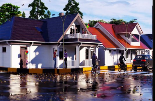 3d Model Of A House Architectural 3d Modeling And Rendering With ...