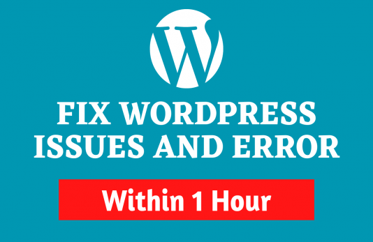 Fix Wordpress Issues Errors Or Problems Legiit