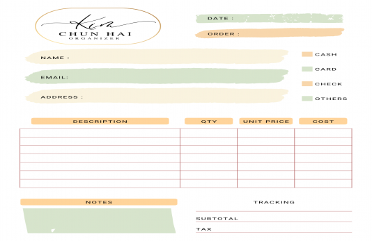 Design Interactive Pdf, Invoice, Fillable Pdf, Checklist, Receipt | Legiit