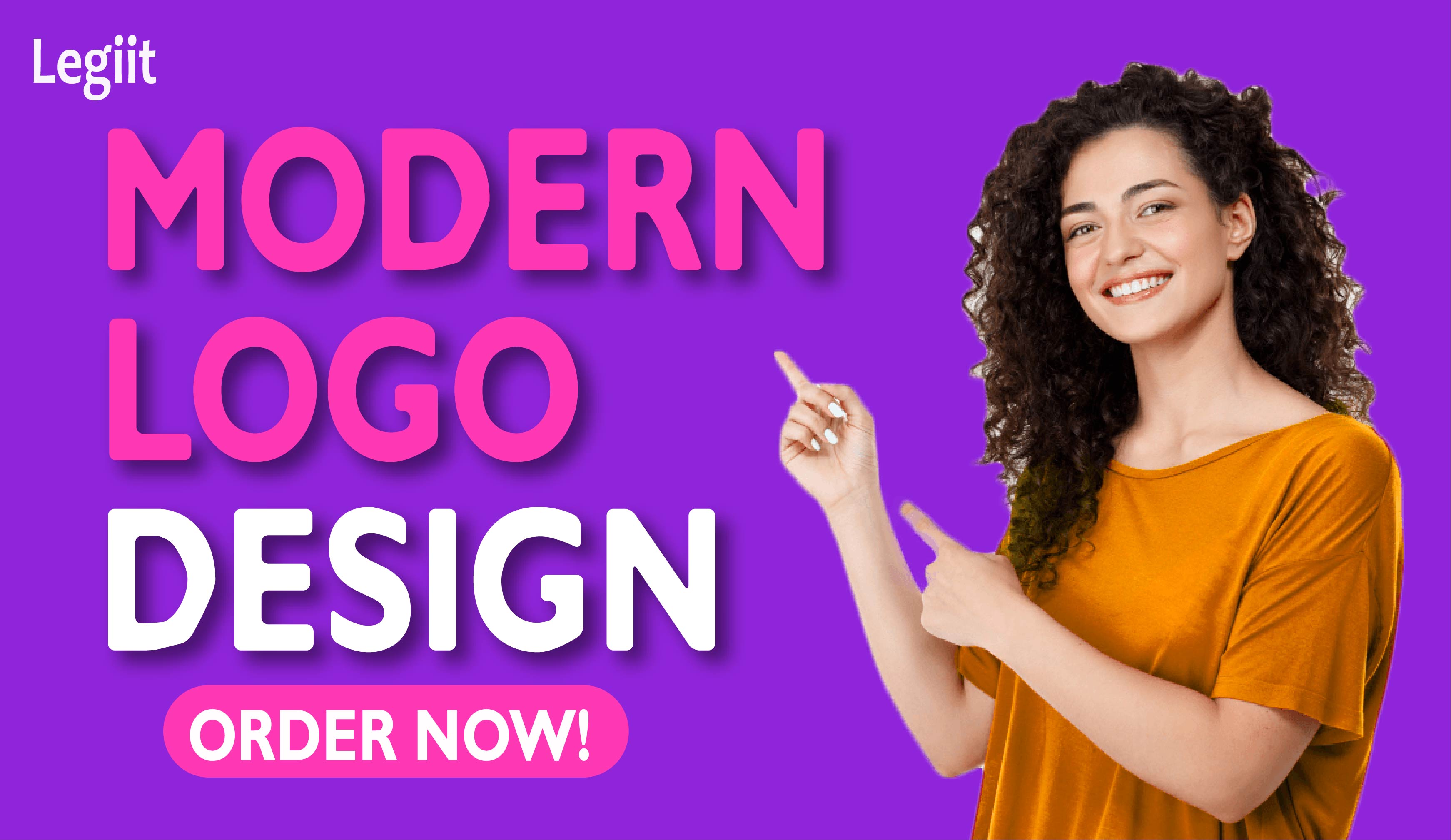 Custom Modern Logo Design For Your Brand | Legiit