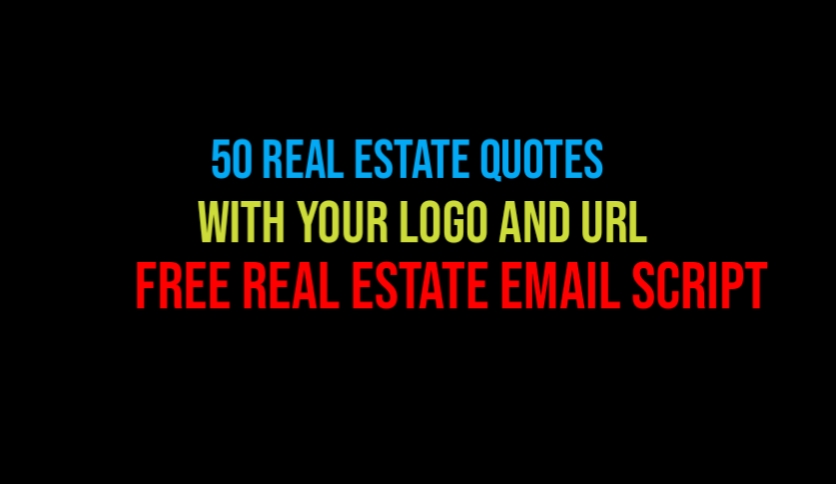 50 Real Estate Quotes For Real Estate Marketing | Legiit