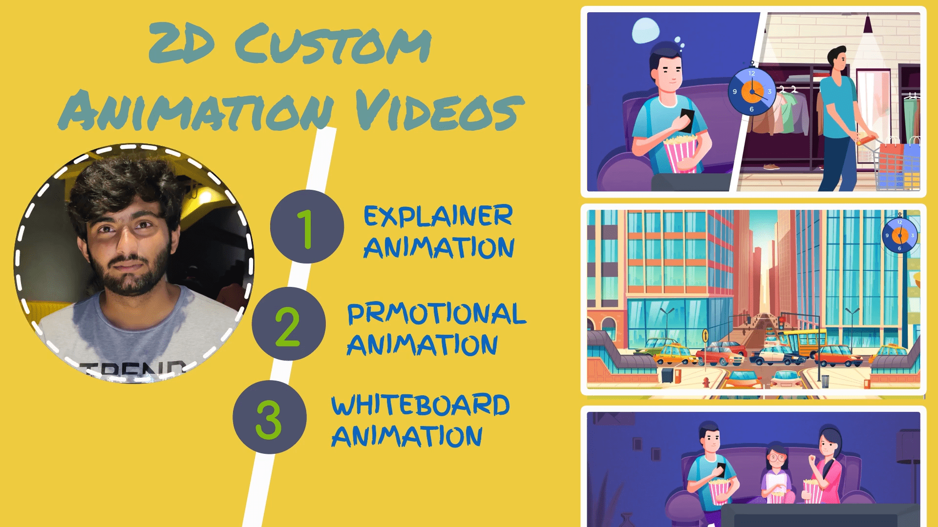 Custom High-Quality 2D Animation Video (Animated) | Legiit