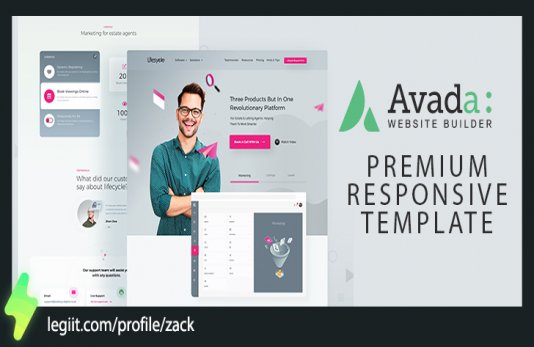 WordPress Avada Responsive Template Tailored For Your Brand | Legiit
