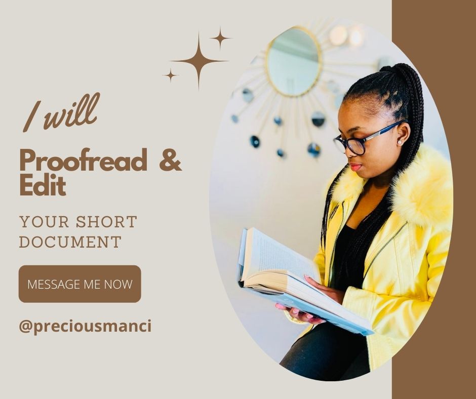 Professional Proofreading And Editing For Your Short Document | Legiit