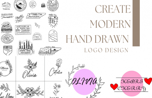 Custom Hand Drawn Illustrated Logo Design | Legiit
