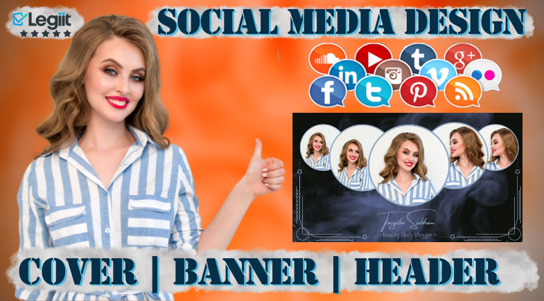 Stunning Social Media Covers | Legiit