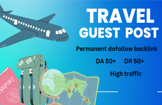 Travel Guest Post On Travel Niche Wibsite | Legiit