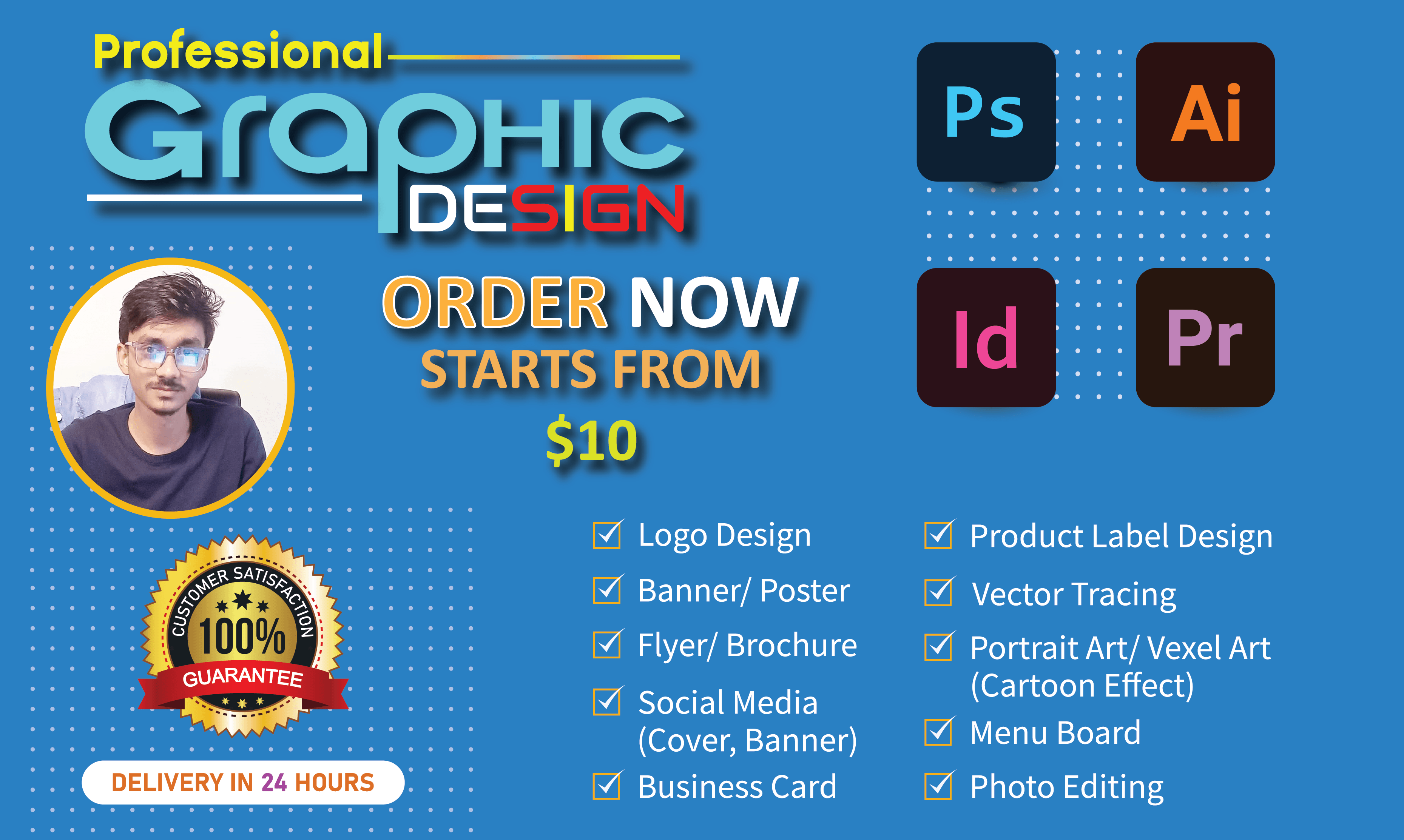 Attractive Iconic Graphic Design | Legiit