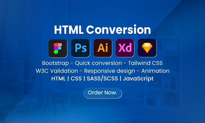 Convert PSD To A Fully Responsive Website | Legiit