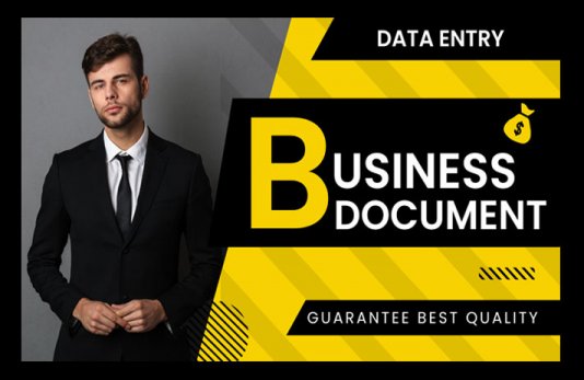 Design Business Document, Retype Document, And Design Professional ...