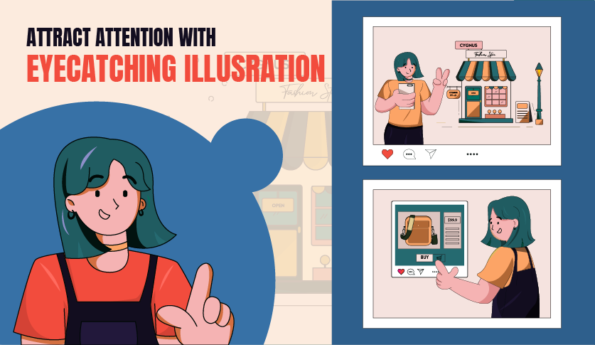 Design Flat Vector Illustrations | Legiit