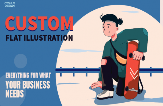 Design Flat Vector Illustrations | Legiit