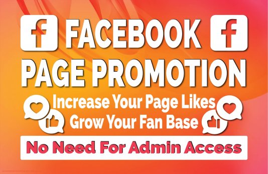 Facebook Page Promotion | Legiit