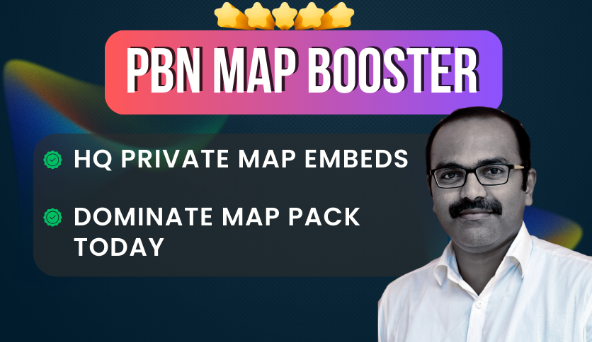 PBN Map Booster:High Authority Private Map Embeds | Legiit