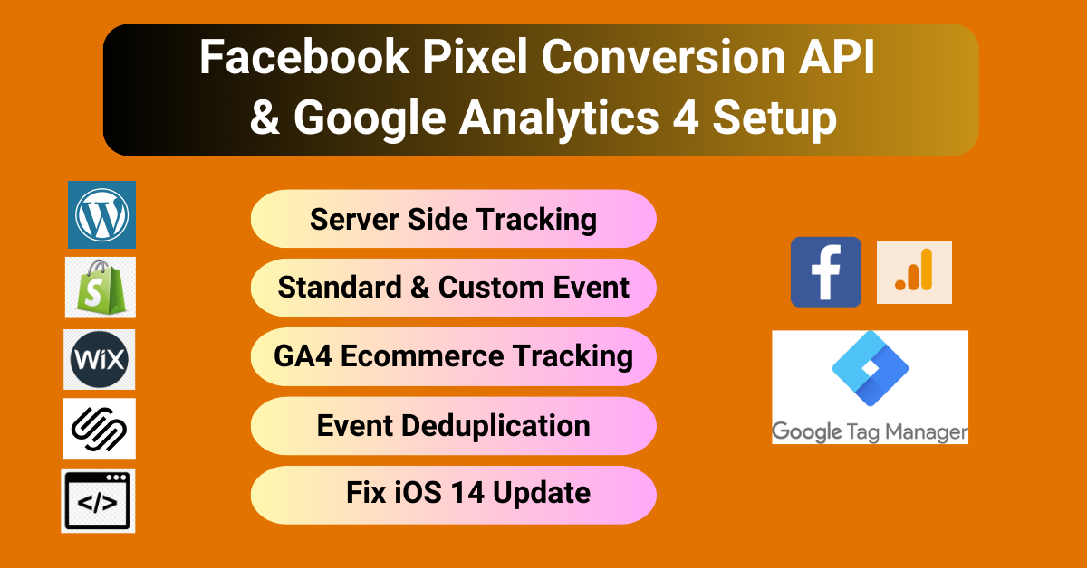 Setup Facebook Pixel Conversion API And GA4 | Legiit
