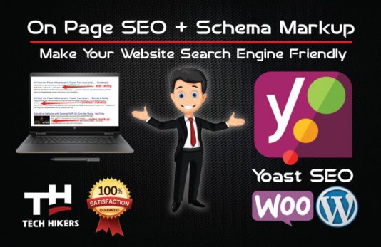 WordPress Yoast SEO On Page With Schema Markup | Legiit