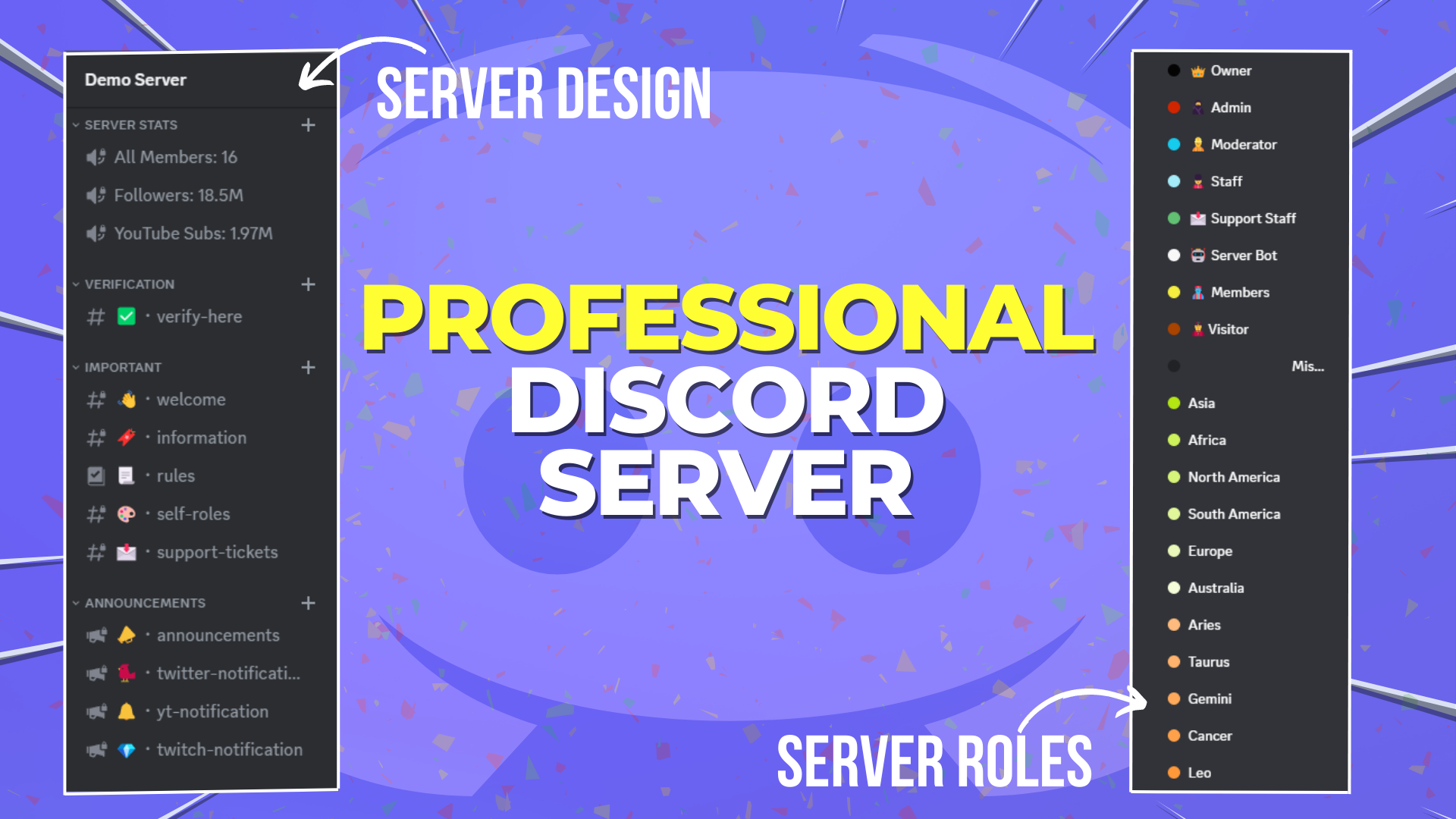 Complete Professional Discord Server Setup Legiit Complete Professional Discord Server Setup Legiit