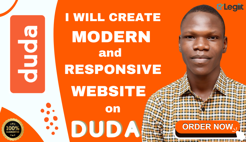 Create A Custom Website With Duda Website Builder | Legiit