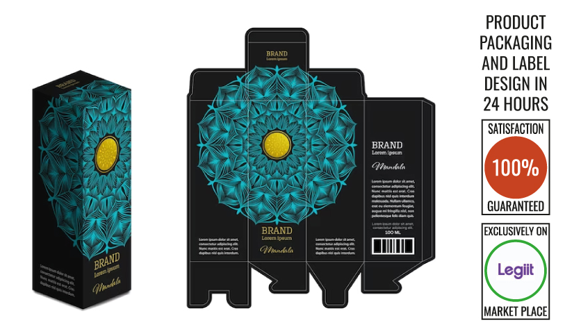Attractive Label And Packaging Design In 24 Hours | Legiit