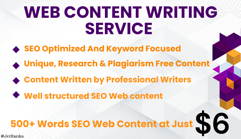 SEO Web Content Writing Service | Legiit
